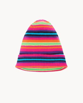 Kujten Bonnet cachemire ray&eacute; - Bonnet Lilou Stripes