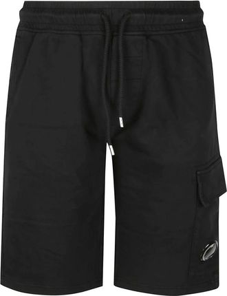 C.P. Company C.p. Company, Homme, Shorts, Noir, Taille: L Cargo Lens Sweatshort