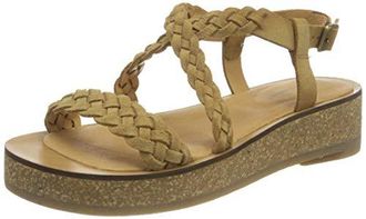 El Naturalista N5595 Tülbend Sandales Femme Camel 36 EU