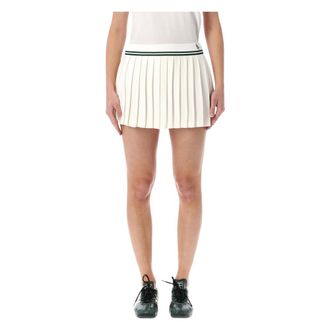 Sporty & Rich Femme, Jupes, Beige, Taille: 38 FR Jupe Abigail