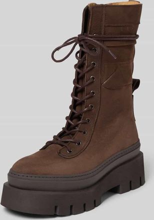 Copenhagen Stiefel aus echtem Leder mit Schn&uuml;rverschluss