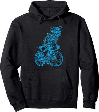 Seembo Skelett Radfahren Fahrrad Lustig Radfahrer Cool Biker Ride Bike Pullover Hoodie