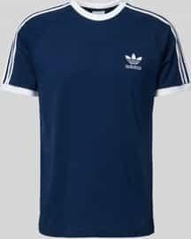 adidas Originals T-Shirt mit gerippten Abschlüssen
