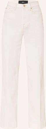 7 For All Mankind Flared Jeans Tailorless Modern Dojo weiss