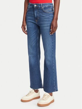 HUGO BOSS Jeans Angela 50564436 Dunkelblau Flared Fit