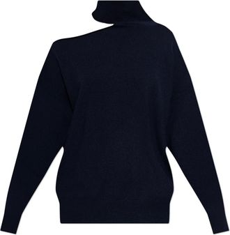 Lisa Yang Femme, Pulls, Bleu, Taille: 36 FR Turtleneck Alvia