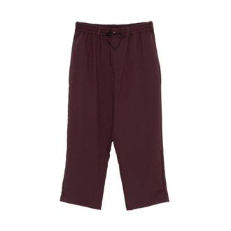 Yohji Yamamoto Homme, Pantalons, Rouge, Taille: S Pantalon de surv&ecirc;tement Sport Uniform