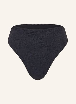 Farm Rio Farm Rio High-Waist-Bikini-Hose Black Palm Trees schwarz
