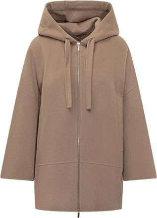 Max Mara Femme, Manteaux, Brun, Taille: 40 FR Leila Parka