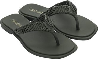 Grendha Damen ECO RAST AD, Brown, 35.5 EU Schmal