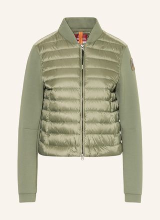 Parajumpers Parajumpers Lightweight-Daunenjacke Kalysta Im Materialmix gruen