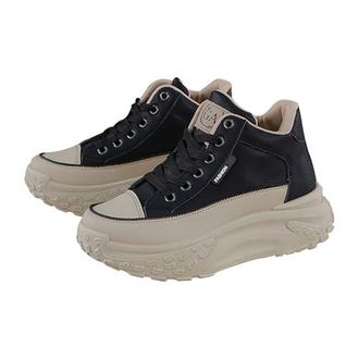 Generic Baskets &agrave; semelle &eacute;paisse pour femme - Chaussures de marche d&eacute;contract&eacute;es - Anti-semelle &eacute;paisse - Respirantes - Tendance - Chaussures &agrave; talons d&eacute;cont
