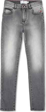 Philipp Plein Denim-Hose Hexagon
