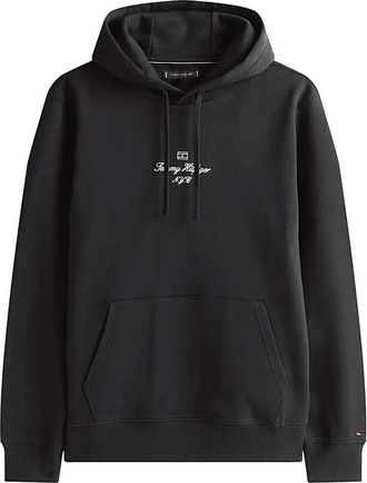 Tommy Hilfiger Homme, Sweatshirts et sweats &agrave; capuche, Noir, Taille: L Felpa