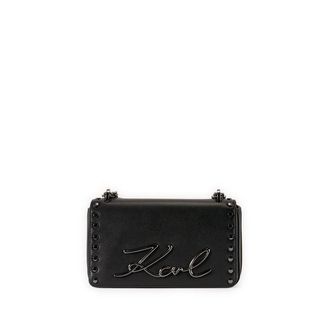 Karl Lagerfeld Sac &agrave; bandouli&egrave;re en cuir