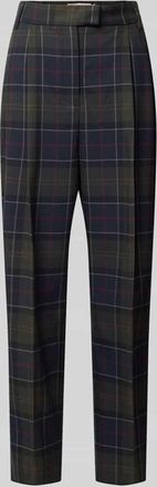 Barbour Regular Fit Bundfaltenhose mit B&uuml;gelfalten