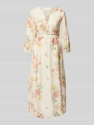 Jake*s Midikleid mit Bindeg&uuml;rtel