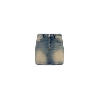 Moschino Damen, R&ouml;cke, Blau, W27Gr&ouml;&szlig;e