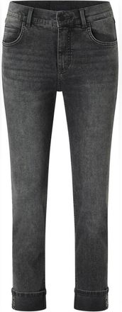 Angels Cici Crop Glam Jeans - - Jeans - Damen - Grau - XL