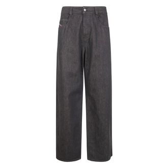 Diesel Homme, Jeans, Noir, Taille: W32 1997 D-Enim-M Wide Leg Jeans