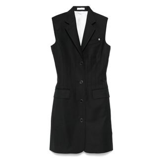 Helmut Lang Tailliertes Blazer-Kleid - - Suits - Damen - Schwarzk - XS