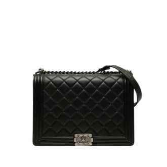 Chanel Pre-owned Large Boy Flap Bag - - Pre-owned - Damen - Schwarzk - ONE SIZE