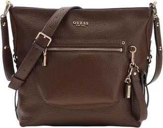 Guess sac &agrave; &eacute;paule Marsha Crossbody Bag Espresso marron fonc&eacute;
