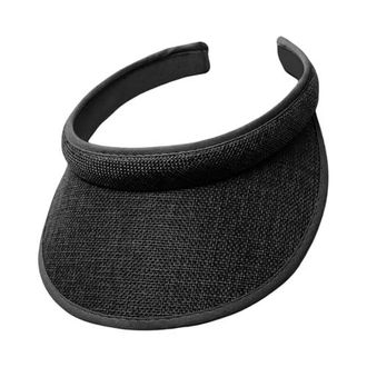 Generico Chapeau de visi&egrave;re de soleil | chapeau de soleil pour climat chaud, visi&egrave;re en paille &eacute;l&eacute;gante, protection UV respirante, refroidissement pour p&ecirc;che, 