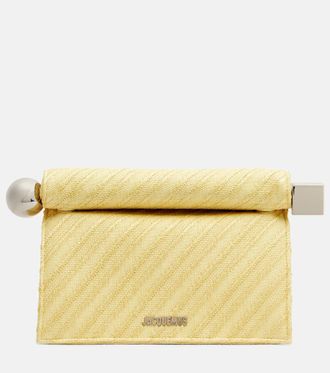 Jacquemus Clutch Rond Carr&eacute;