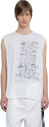 Ann Demeulemeester Wilfried High Comfort Sleeveless Tank