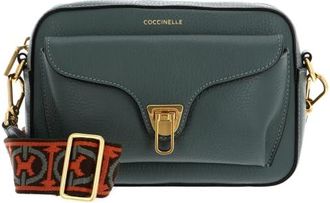 Coccinelle Coccinelle Beat Soft Ribb Crossbody Bag Grained Leather Kale Green