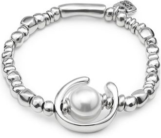 Uno De 50 Armband UNA Vuelta M&aacute;s, Oh Oh Oh! Kollektion PUL1358BPLMTL0L, One Size, Perle, NA