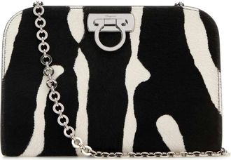 Ferragamo Femme, Sacs, Multicolore, Taille: ONE Size Hug Clutch