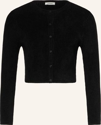 Sandro Sandro Cropped-Strickjacke schwarz
