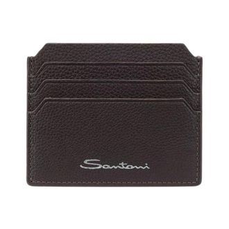 Santoni Portemonnaie mit 4 F&auml;chern - - Accessories - Herren - Braun - ONE SIZE
