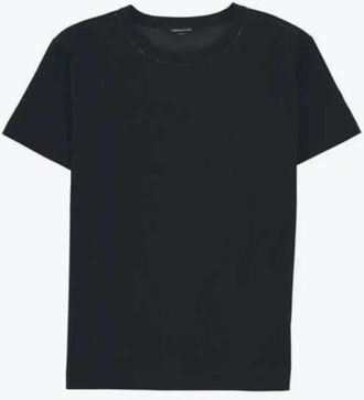 Fabiana Filippi Femme, Tops, Bleu, Taille: 42 FR T-shirt avec Fil Diamant