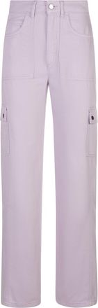 MYBC Cargo-Jeans MYBC lila