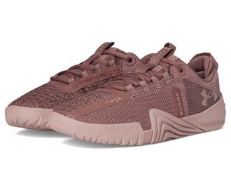 Under Armour Femme Tribase Reign 6 Basket, Brume Marron/Rose Tourmaline/Blanc, 39 EU