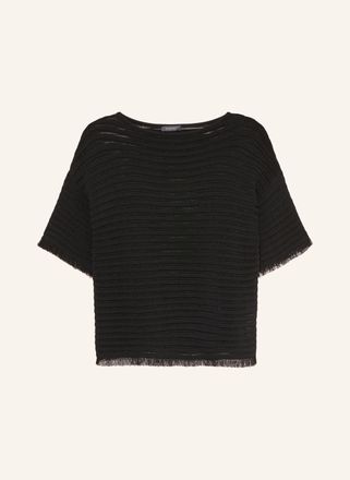 Elena Miro Elena Miro Strickshirt schwarz