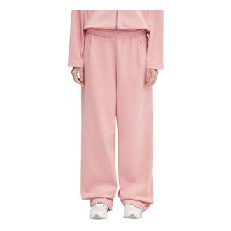 PANGAIA Pangaia - Pantalon DNA Double Jersey Pliss&eacute; - Femme - Pantalons - Rose - Taille: 36 FR