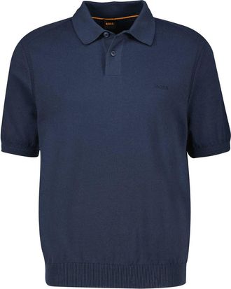 BOSS Herren Strickpolo ASAC_P Kurzarm