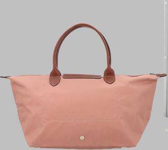 Longchamp Womens Shoulder Bag Le Pliage One Pink Polyamide