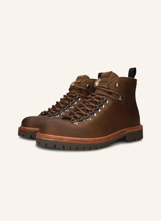 Blackstone Schn&uuml;rboots braun