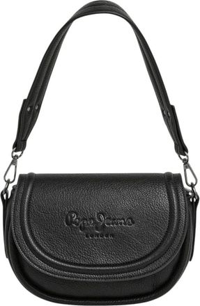 Pepe Jeans London Femme, Sacs, Noir, Taille: ONE Size Sac bandoulière