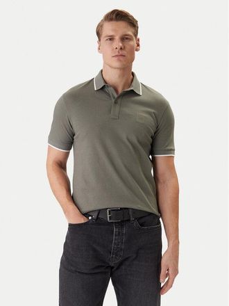 HUGO BOSS Poloshirt Passertip 50507699 Grau Regular Fit