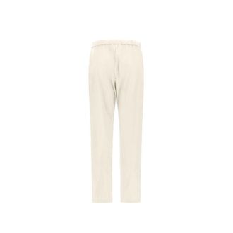 Herno Femme, Pantalons, Blanc, Taille: 38 FR Pantalon en Similicuir