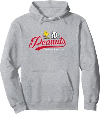 Peanuts Baseball Woodstock Pullover Hoodie