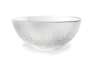 Excelsa Arabesque Saladier, Verre, Transparent, 23 x 23 x 10 cm