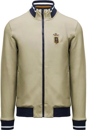 Aeronautica Homme, Vestes, Beige, Taille: 3XL Frecce Tricolori SweaT-shirt 261Fe2089Uf00674