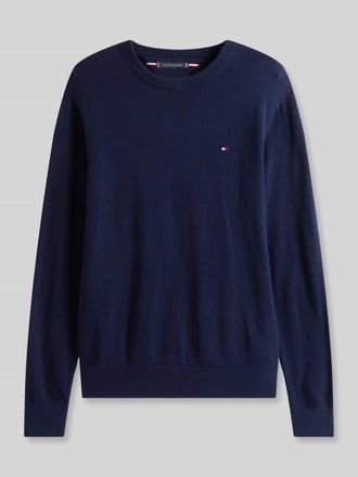 Tommy Hilfiger Regular Fit Pullover aus Baumwoll-Kaschmir-Mix